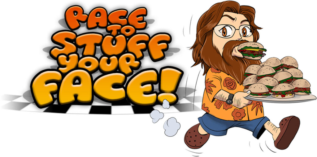 Race to Stuff Your Face Card Game - Mount Tiki Games